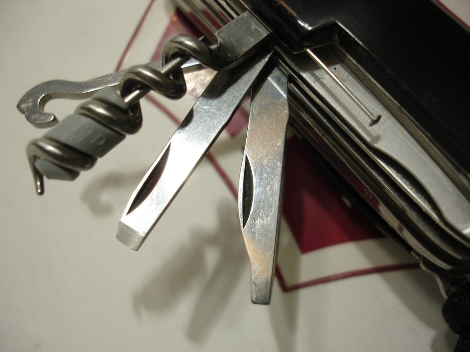 Supertimer Victorinox Black Swiss Army Survival SOS Kit-Watch Swiss ...