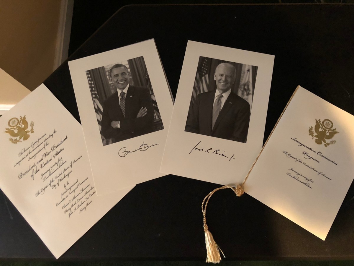 Of Obama For Inauguration Invitation Letter Obama Biden Congressional