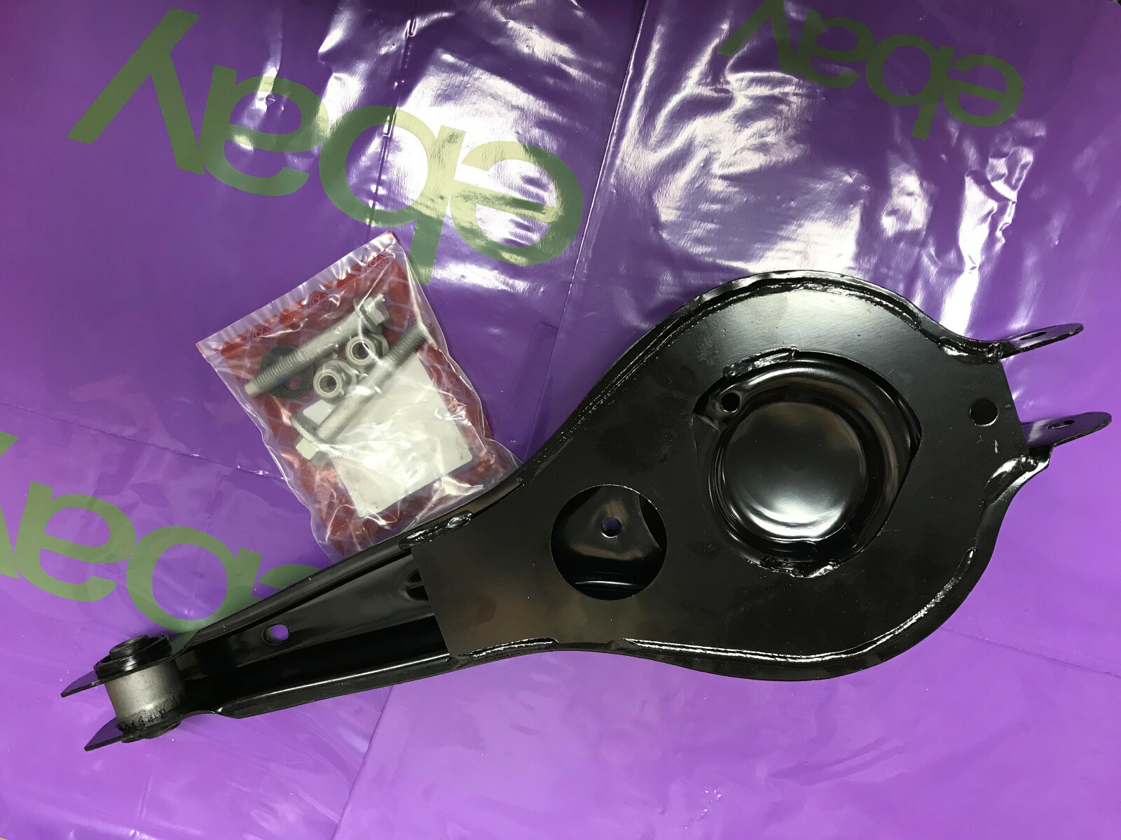 JAGUAR X TYPE REAR LOWER TRAILING SPRING HOLDER PAN ARM BUSHES BOLTS ...