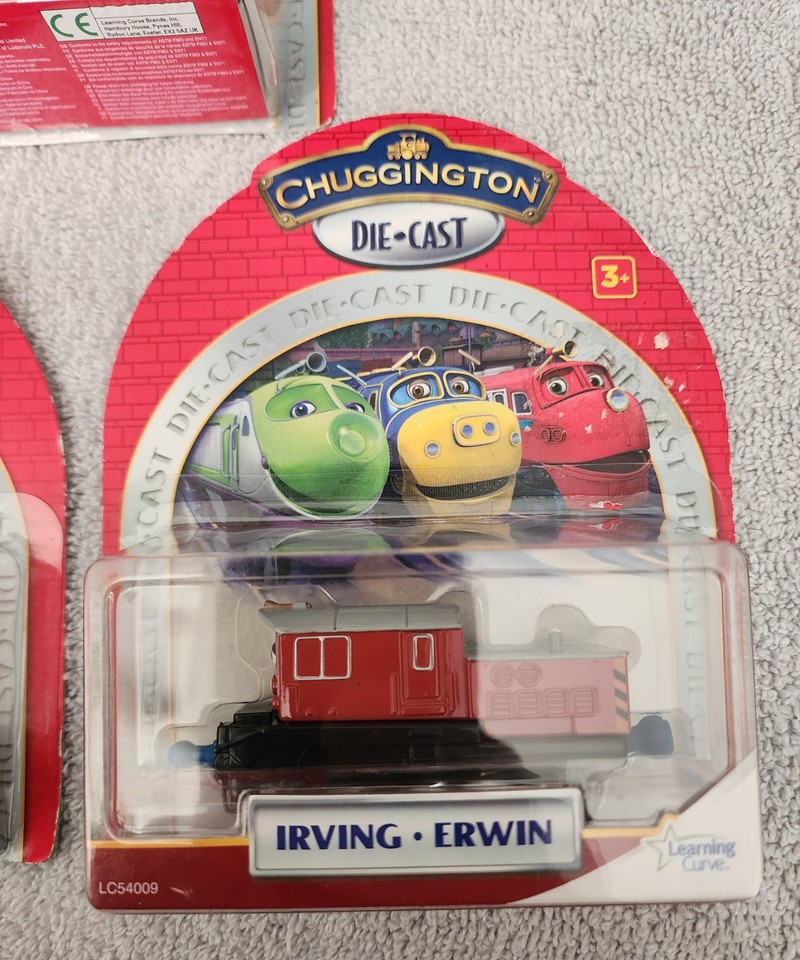 Chuggington Die-Cast Trains- Calley with Box Car - Soap Suds Koko ...