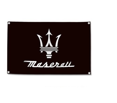 banner flag tapestry size3x2ft [MASERATI]garage room decora 12555 | eBay