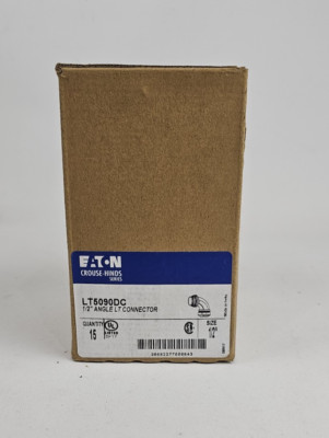 EATON LT509ODC 1/2" ANGLE LT CONNECTOR | eBay