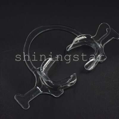 Dental Cheek Lip Retractor Mouth Opener C-Shape with Handle Wing Adult ...