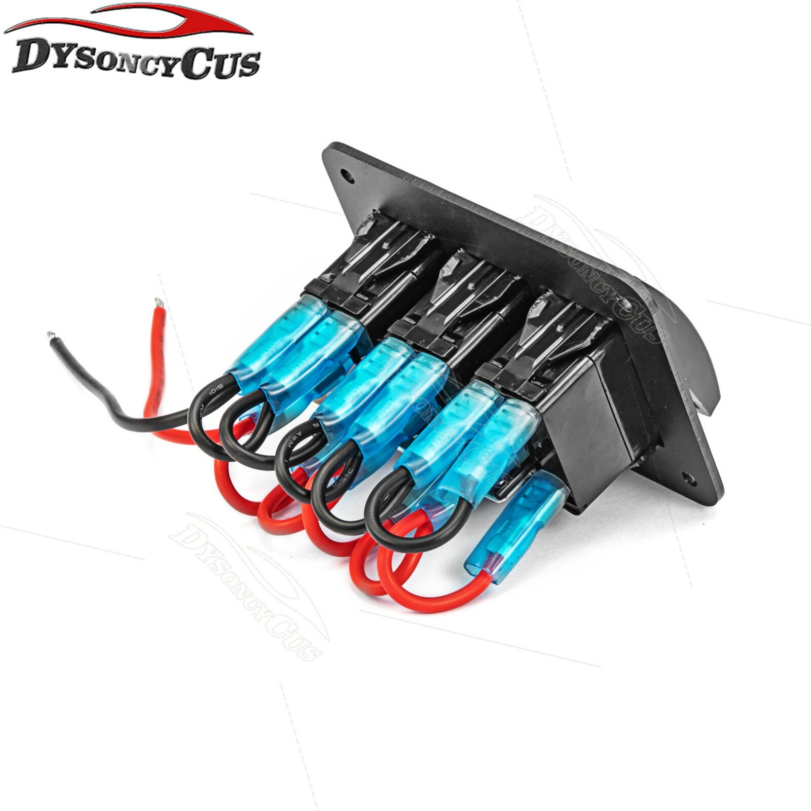 3 Gang Toggle Rocker Switch Panel 12V/24V for Golf Cart Club Car EZGO ...