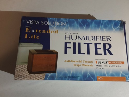 VISTA SOLUTION 803 Humidifier Replacement Filter for Bemis 4000, 6000 ...