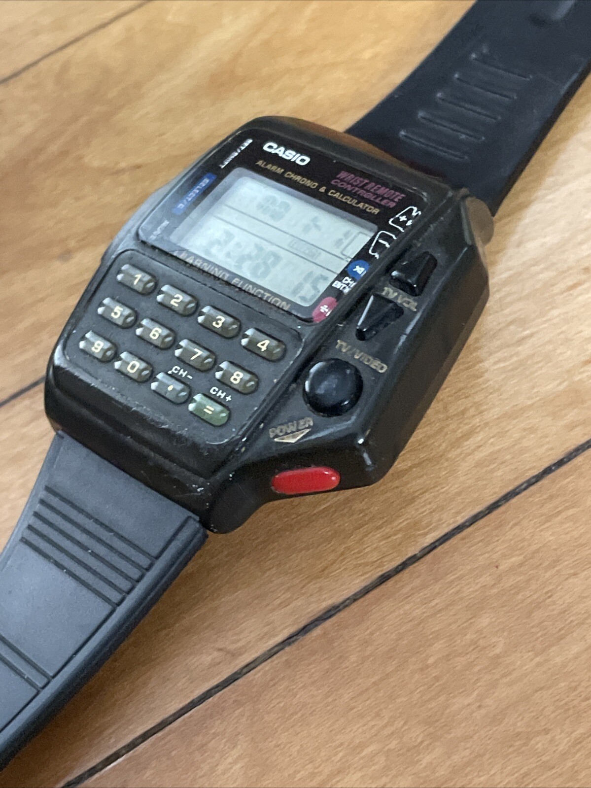 Casio Wrist Remote Controller Retro Watch 1175 CMD-40B Vintage Alarm ...