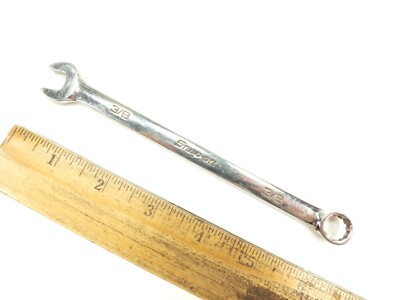 SNAP-ON TOOLS 3/8" COMBINATION WRENCH STANDARD LENGTH 12 POINT - USA ...