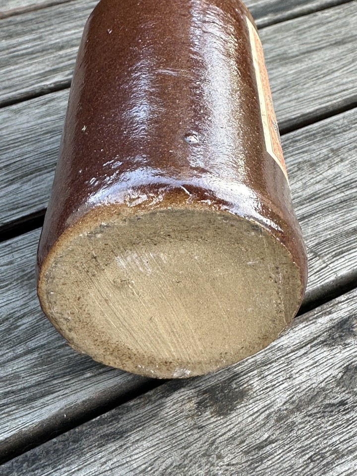 Antique H Stephens Blue Black salt glaced ink bottle - Made by Denby ...