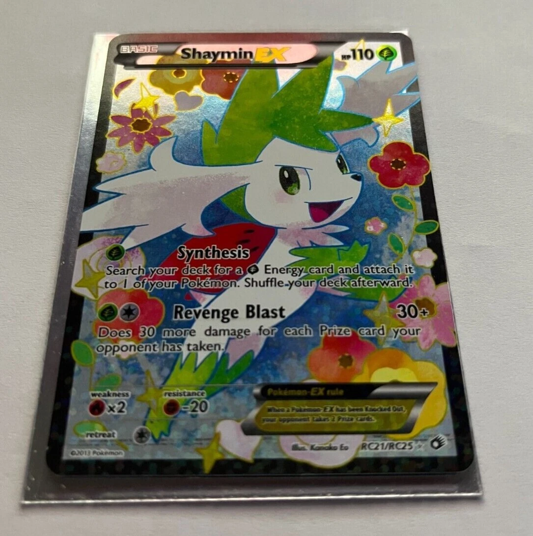 Pokemon Full Art Shaymin Ex