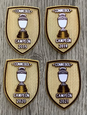 2015/2019/2020/2021 COPA America CHAMPIONS patch CONMEBOL campeon Badge ...