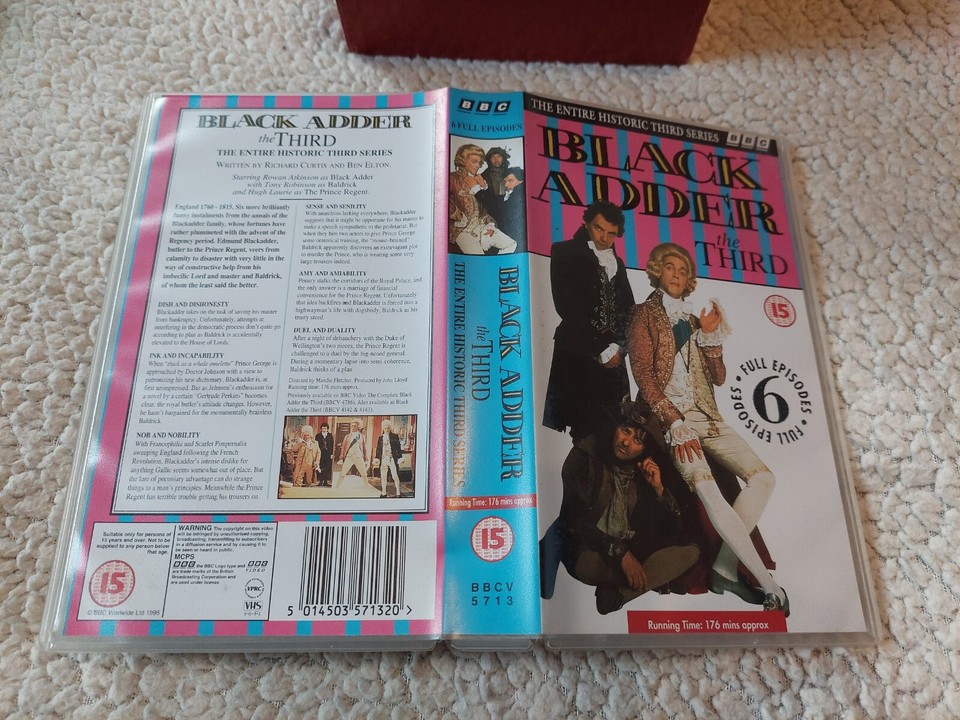 BLACKADDER: THE COMPLETE BOX SET [VHS] | eBay