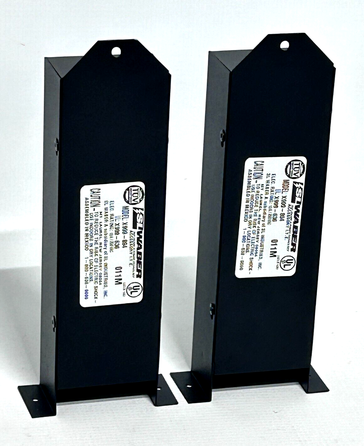 (2) SL Waber model X999-894 Power Strip 4 Outlet Tower & Surge ...