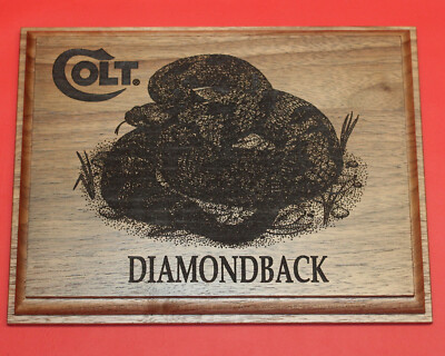 Colt Firearms Diamondback Plaque | eBay