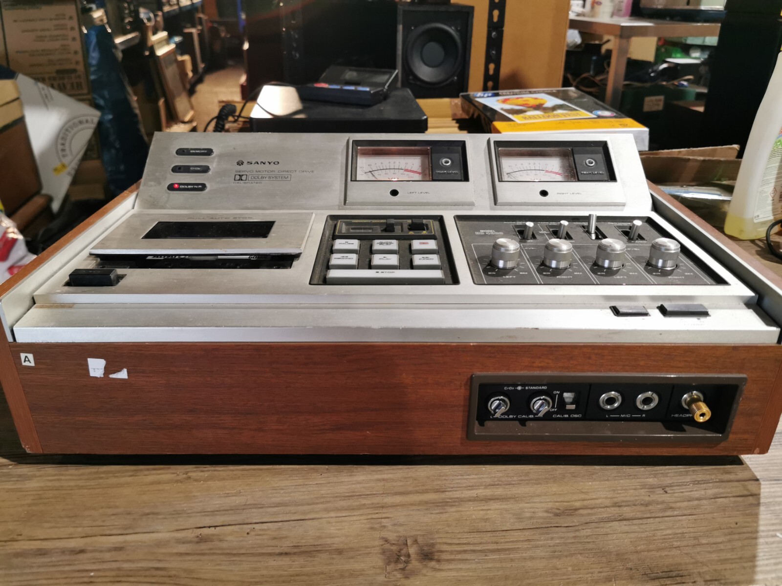 Sanyo RD-4600 Cassette Tape Deck Vintage 1970s Dolby Super Ferrite Head ...