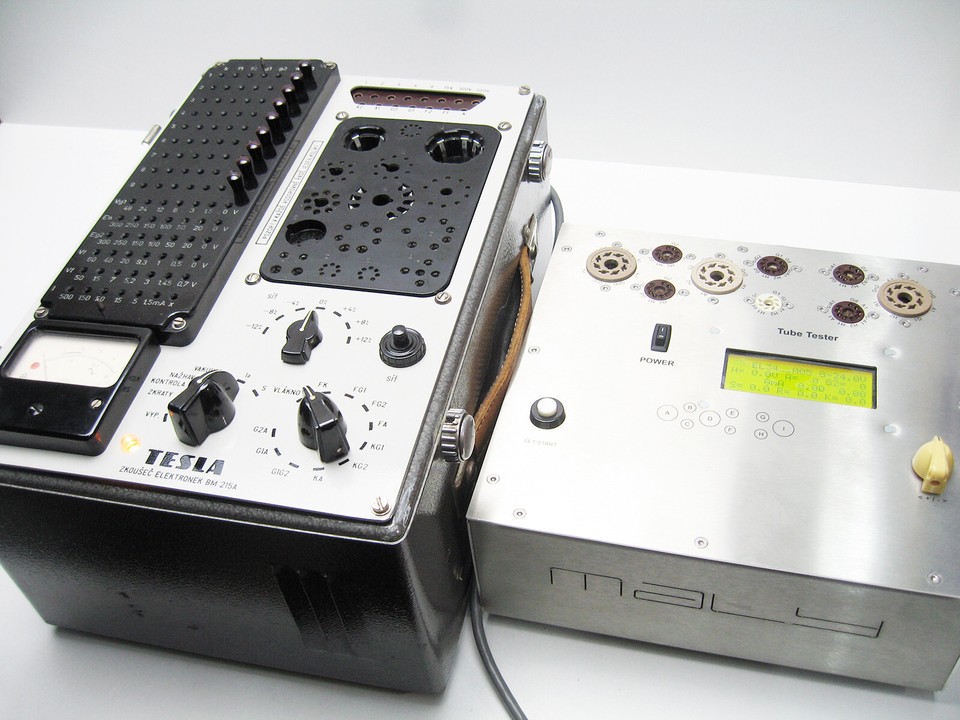 1 x TEN Fujitsu 12AX7 ECC83 Japan made Test GOOD Dual Triode Preamp ...