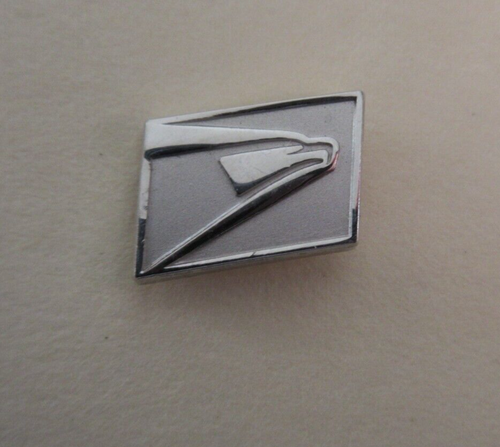USPS United States Postal Service Silver Tone 1/2” Long Lapel Tie Pin ...