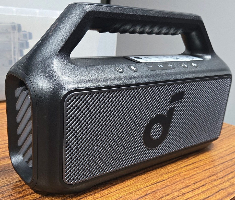 Anker Soundcore Boom V2 Waterproof Wireless Bluetooth Speaker Black ...