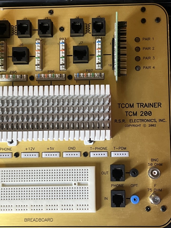 RSR ELECTRONICS TCM200 Telecom trainer TCOM | eBay