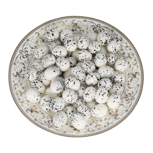 Garden Eggs Ornaments Fake Bird Eggs Artificial Quail Egg Decorative ...
