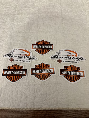 Lot Of 6 Harley Davidson Stickers Screaming Eagle Classic Brand #3 | eBay