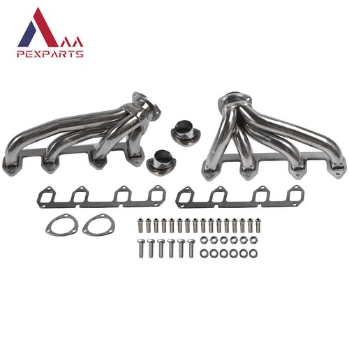 Stainless Shorty Hugger Exhaust Headers For Ford Big Block FE 330/360 ...