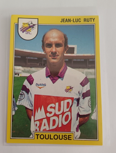 Image Sticker Vignette Cromo n°285 Jean-Luc RUTY Toulouse TFC FOOT 92 ...