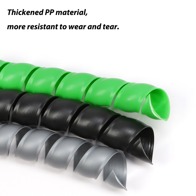 Spiral Wrap Sleeving Wire Harness Loom Protection Oil and Water Pipe ...