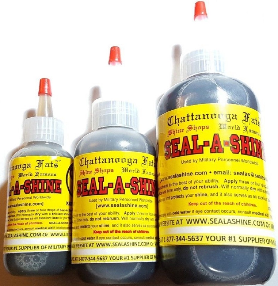 Seal-a-Shine Boot Polish Sealer 2 Oz. Bottle " THE ORIGINAL SEAL-A ...