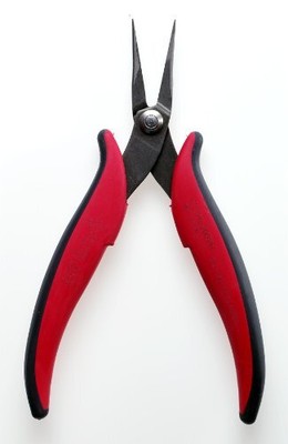 CHP PN-2002-M Long Needle-Nose Pliers, Pointed Nose, Rounded Outside ...