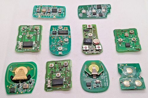 Lot of 10 Keyless Remote Control Circuit Boards Art Supplies Jewelry ...