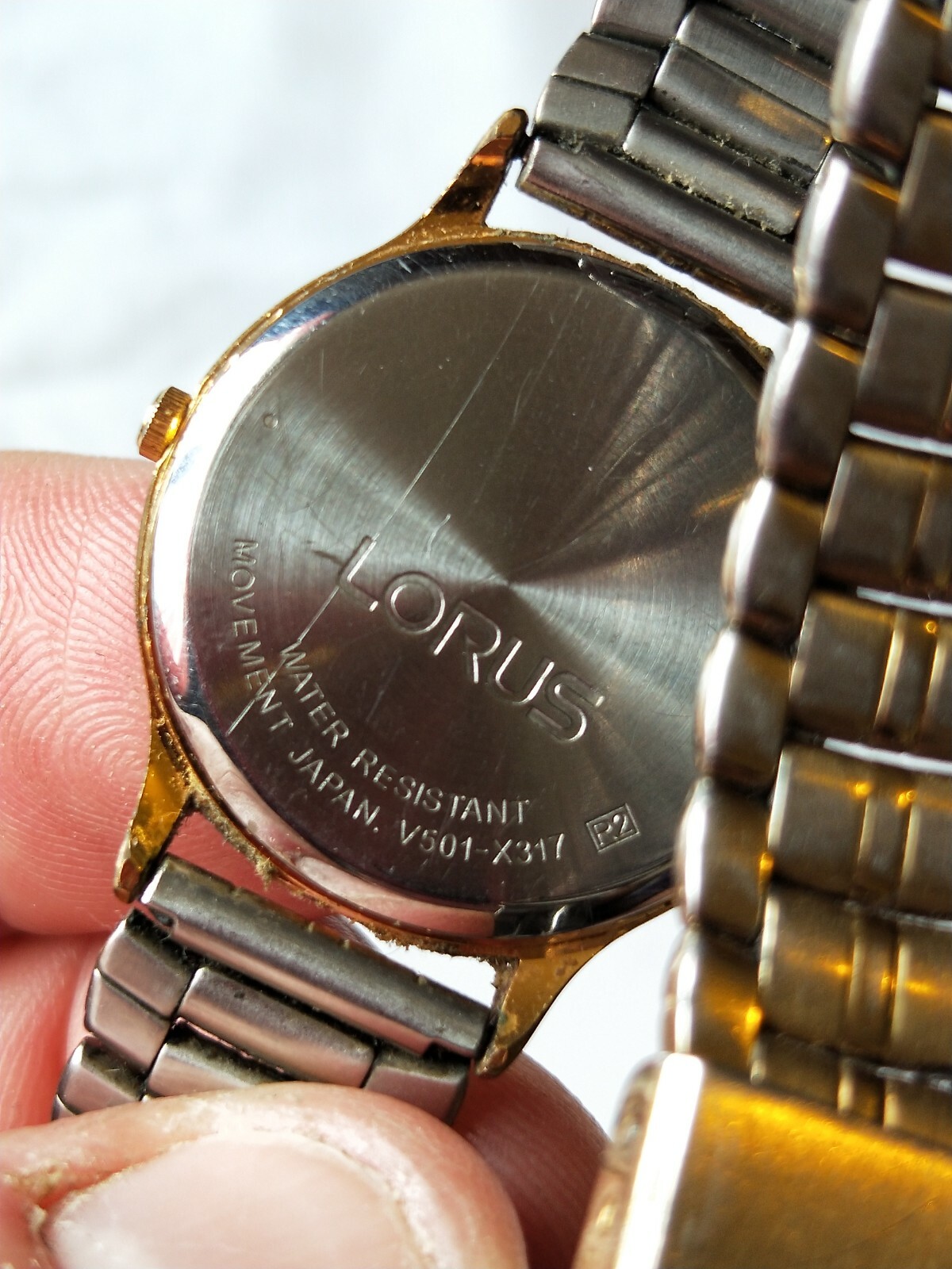 LORUS womens quartz watch. Used. V501-X317. 28mm case. 23mm dial ...