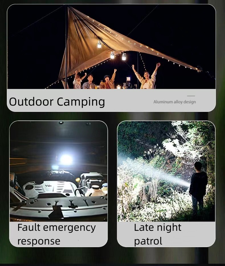 Solar USB Charging Double Light Source Waterproof Outdoor Camping Lamp ...