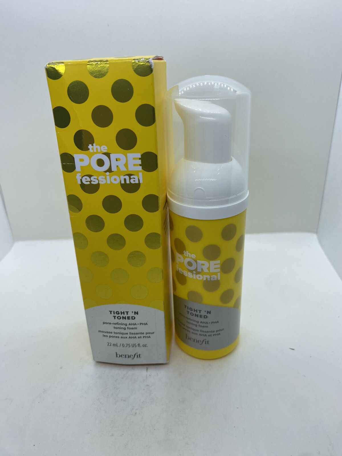 Benefit The Pore Fessional Tight N Toned Toning Foam Travel Size 2 Oz ...