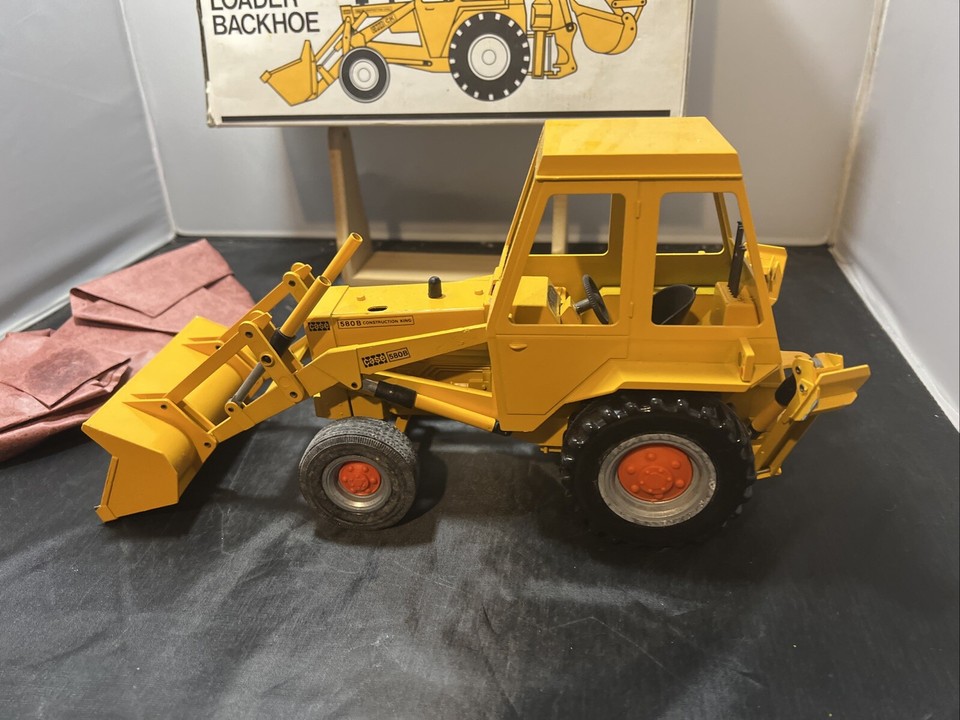 Gescha Case 580B Construction King Loader Backhoe 1/16 Never Displayed ...
