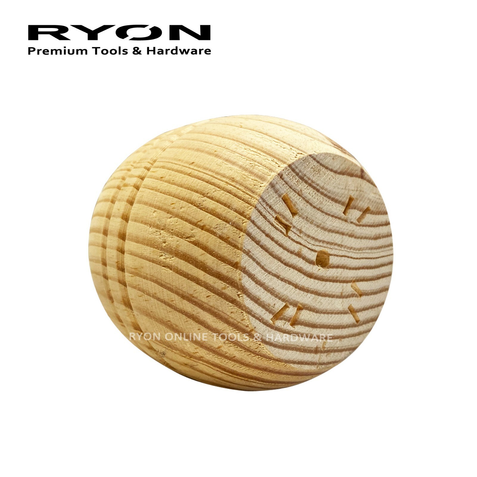 4 x Wooden Timber Round Bun Foot Feet Lounge Sofa Couch Furniture Leg ...