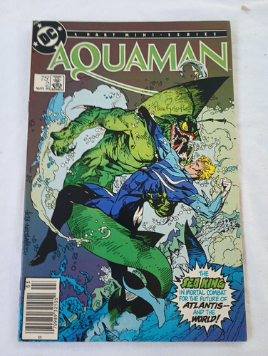Aquaman #2 (VFNM) DC Comics 1986 signed by P. Craig Russell (cover ...