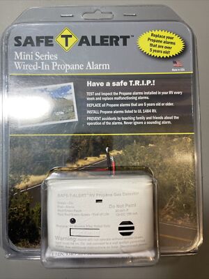 Safe T Alert Mini Series Wired-In RV Propane Alarm Model 20-441-P-WT ...