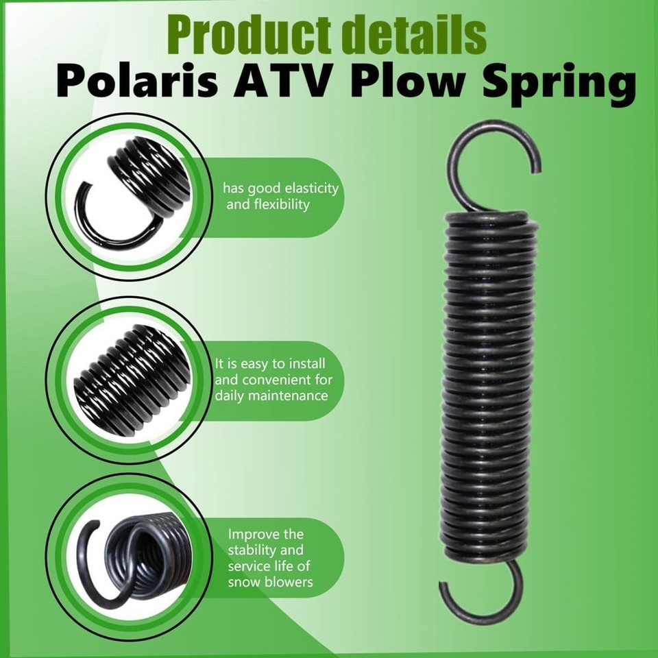 Snow plow Trip Spring 2877443 Replaces for Polaris ATV Plow Spring ...
