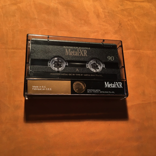 1 x SONY Metal XR 90 Cassette,IEC IV/Metal Position,sehr guter Zustand ...