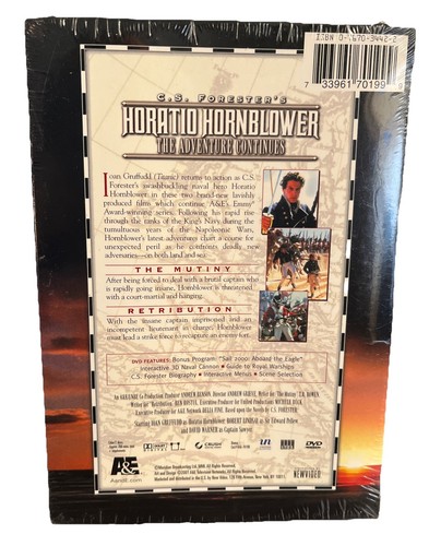 NEW Horatio Hornblower DVD Set C.S. Forester's The Adventure Continues ...