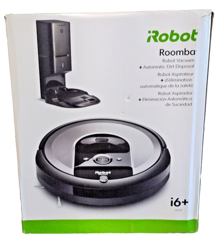 iRobot Roomba i6 + i65560 Robot Vacuum Wifi App Control Auto Disposal ...