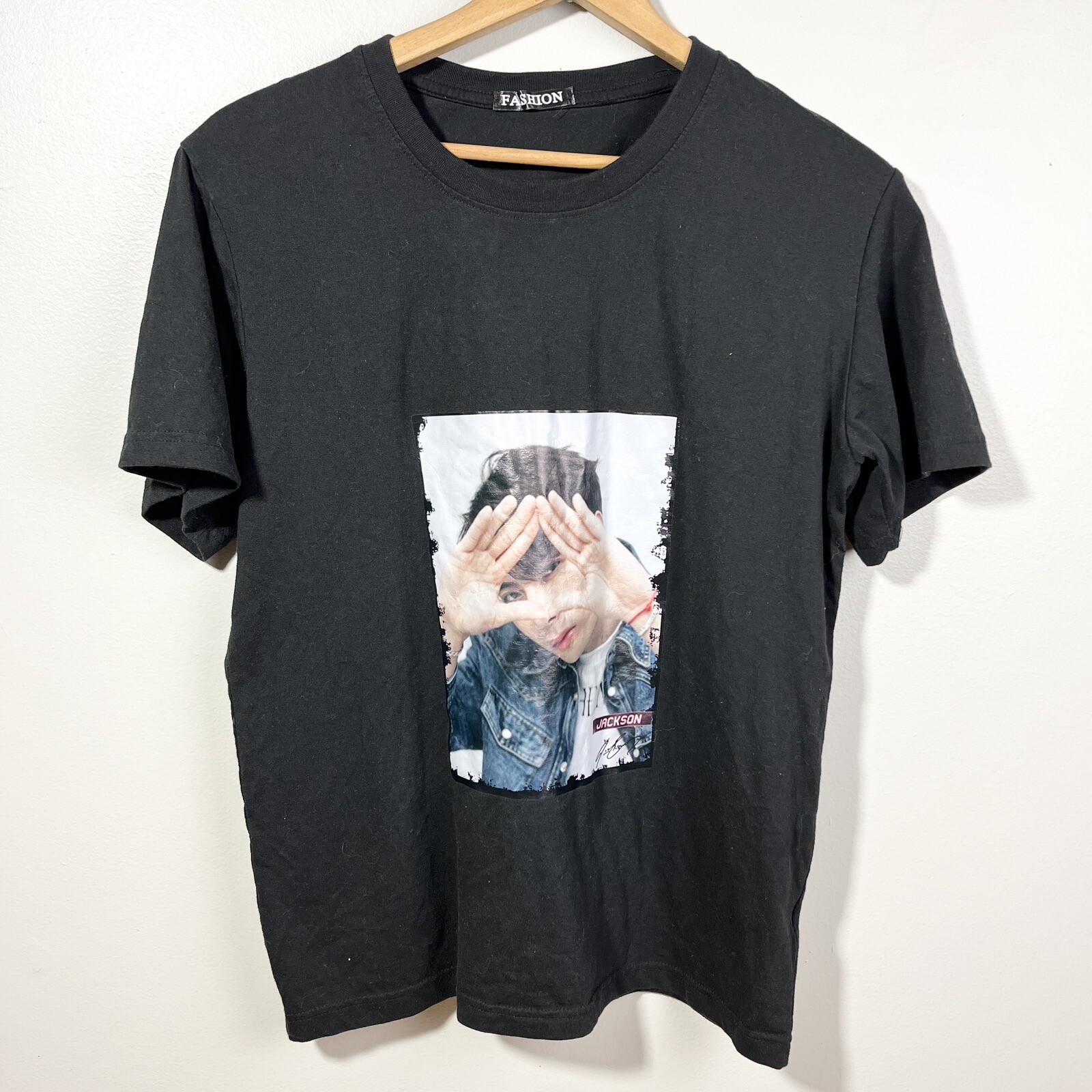 Got7 Jackson Wang South Korean Pop Rap Boy Band Black… - Gem