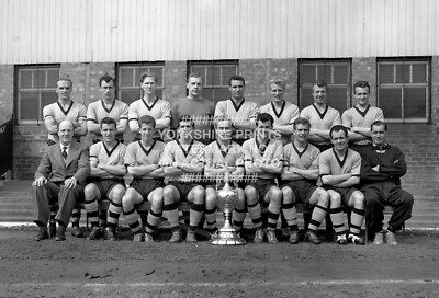 1959 LEAGUE CHAMPIONS TROPHY PHOTO PRINT WOLVES WOLVERHAMPTON WANDERERS ...