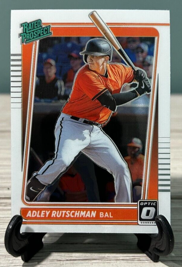 2021 Panini Donruss Optic - Rated Prospects #RP16 Adley Rutschman (RC ...