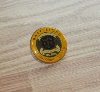 Battleford Territorial Capital Collectible Enamel Souvenir Lapel Pin | eBay
