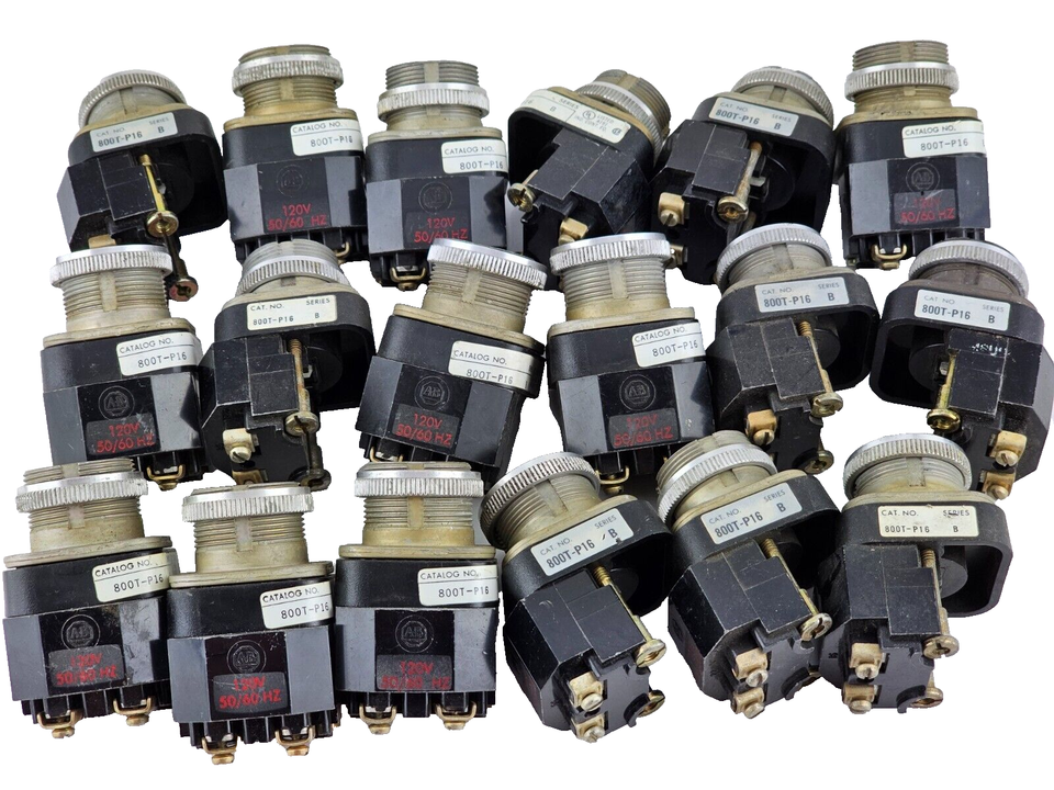 Allen Bradley 800T-P16 /B Pilot Light, Incandescent 120VAC 800TP16 ...