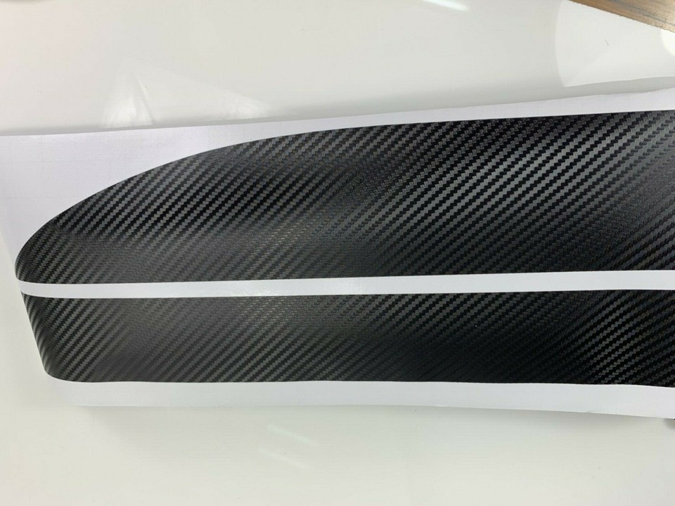 Racing Sports Design Side Skirt Vinyl 3D Carbon Sticker Fits E90 E92 ...
