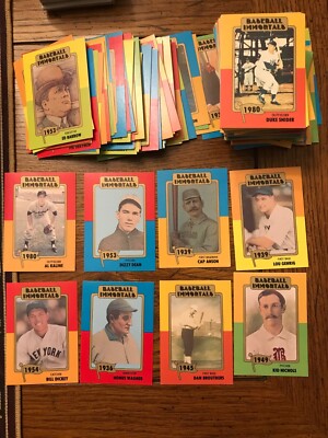 Goose Goslin Baseball Immortals (Sale Is For One Card In Title) (1781 ...