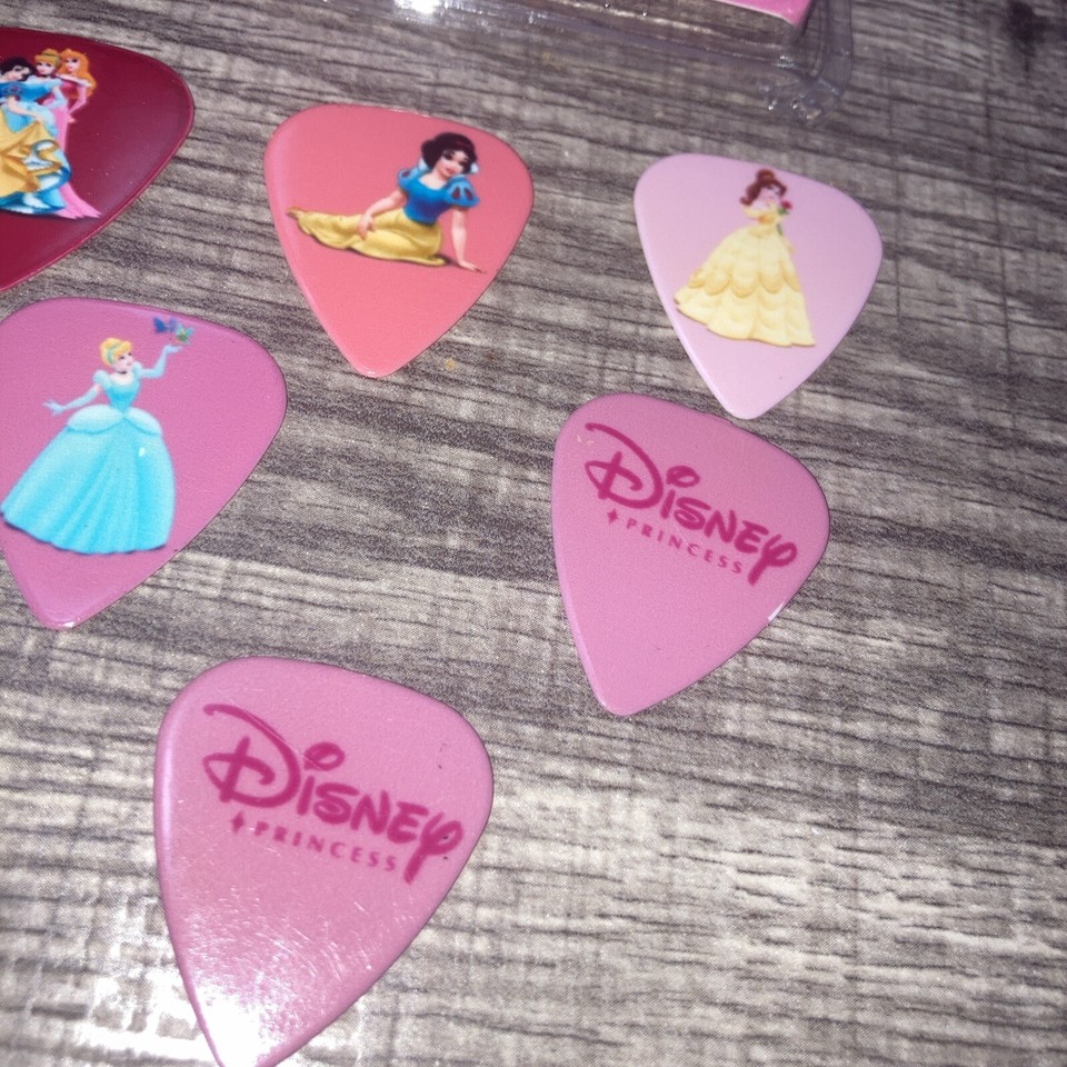 6 New washburn Disney Princess Guitar Picks For Gibson And Fender | eBay