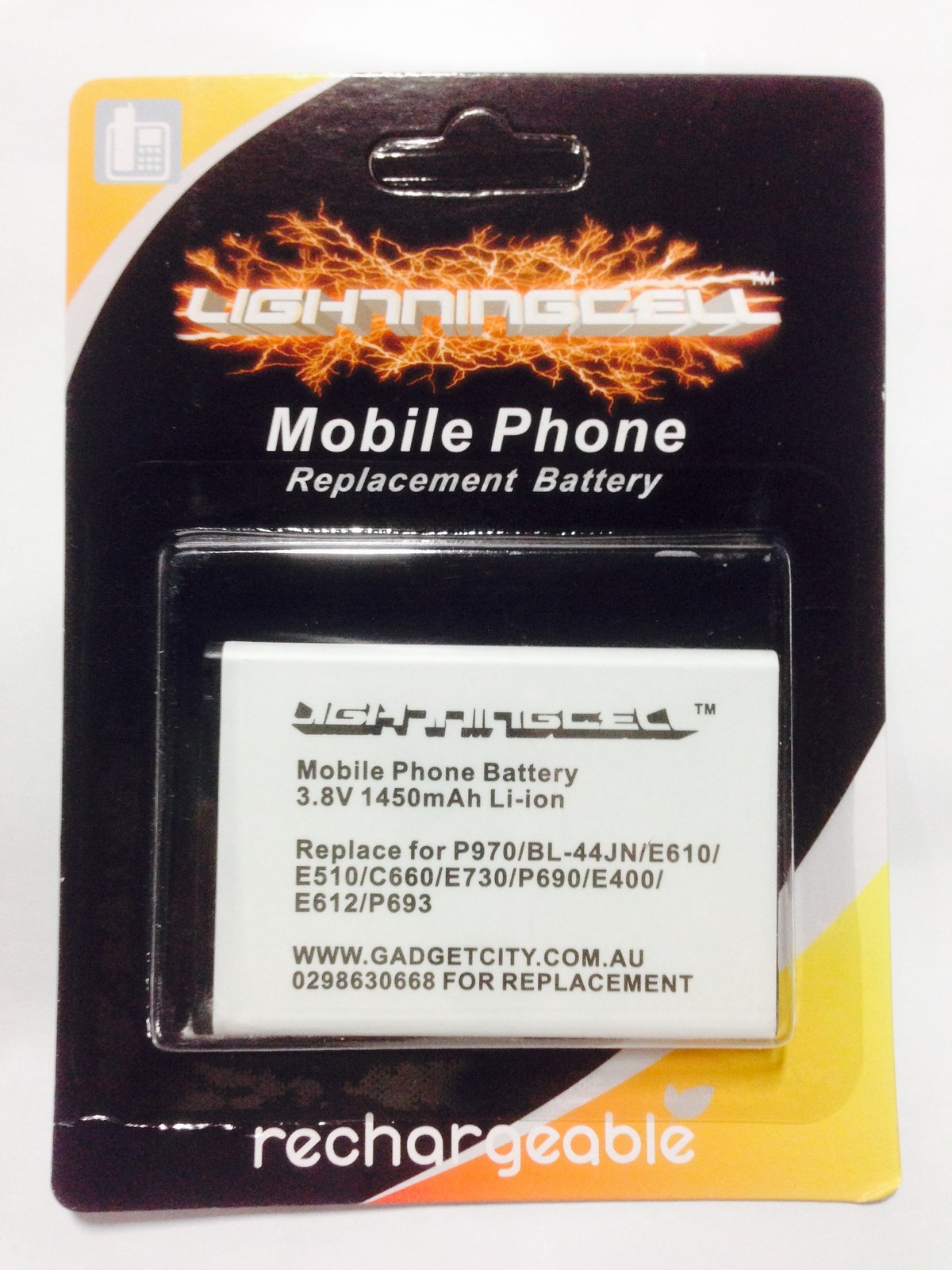 BL44JN BL-44JN MOBILE LG REPLACEMENT BATTERY P970 C660 E400 E405 3.7V ...